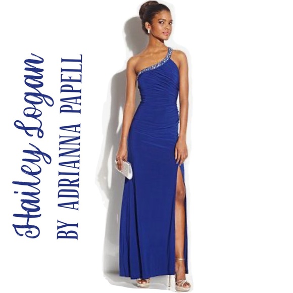 Hailey Logan | Dresses | Nwt Hailey Logan By Adrianna Papell Royal Blue Gown | Poshmark